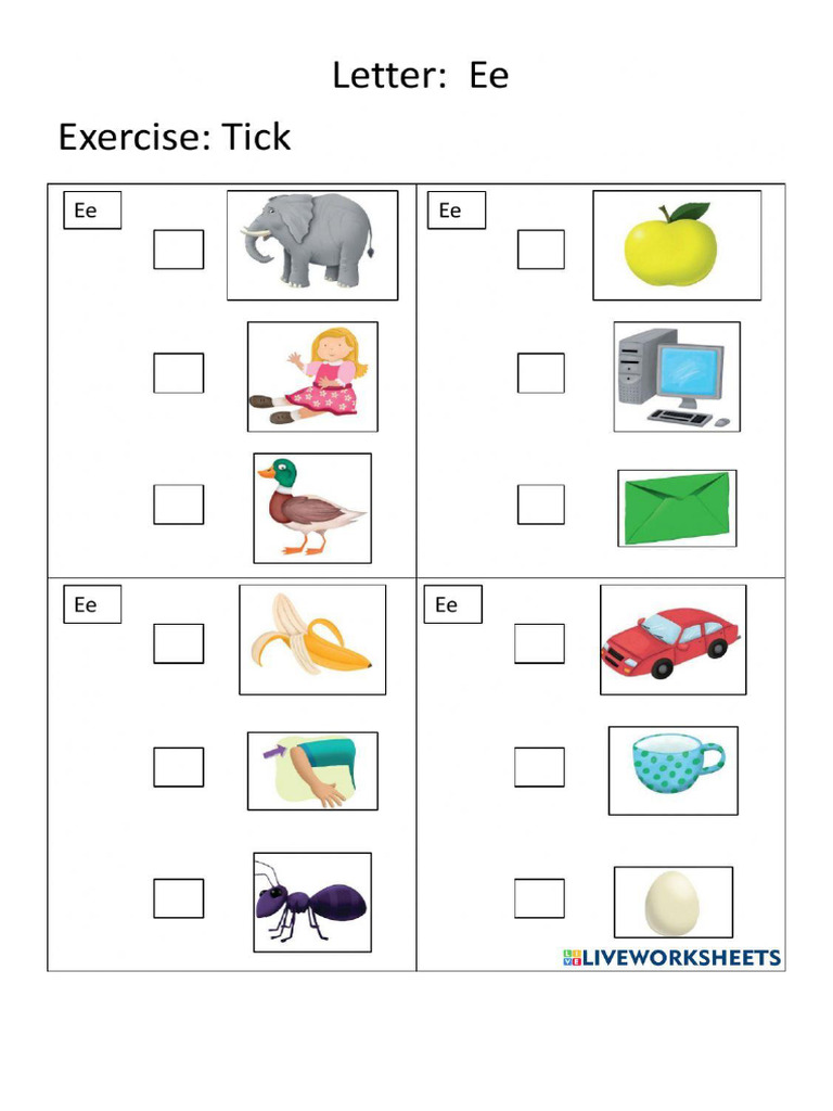 Letter Ee | PDF