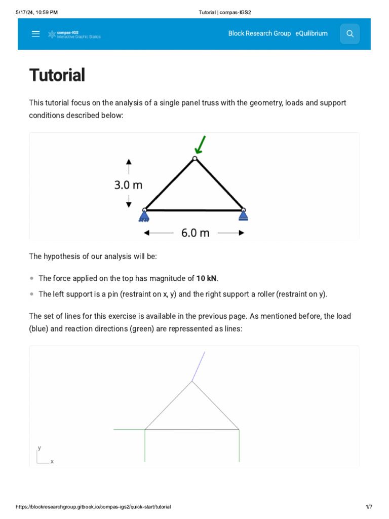 Tutorial - compas-IGS2 | PDF