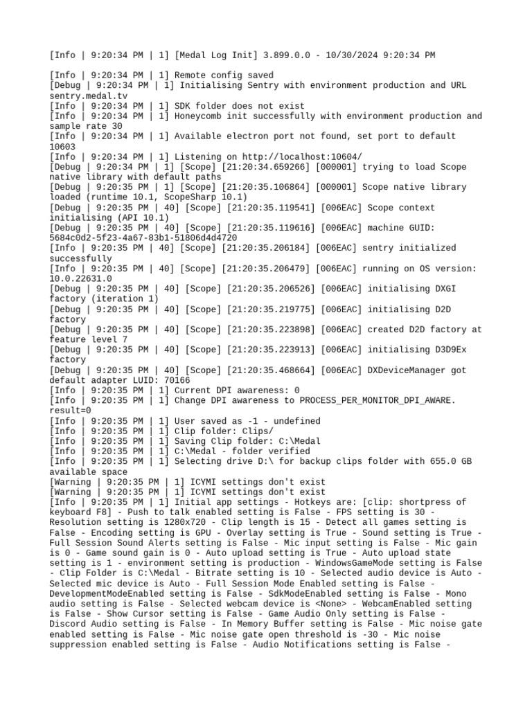 Medal Log 20241030 | PDF | Graphics Processing Unit | Keyboard Shortcut