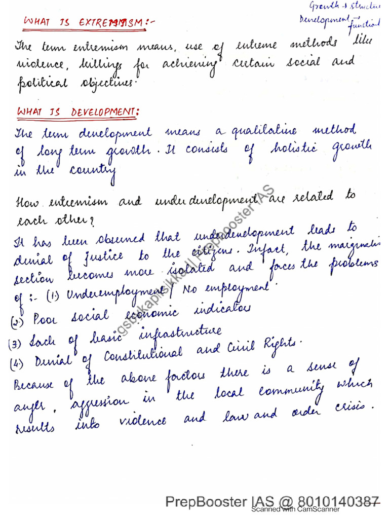 Internal Security Notes | PDF