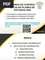Normas de Control Escolar 2025 | PDF | Educación Secundaria