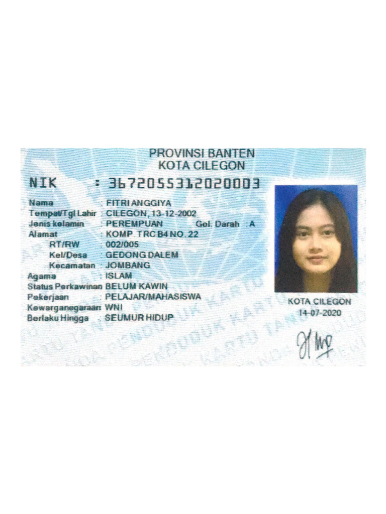 Scan KTP Dan KK | PDF