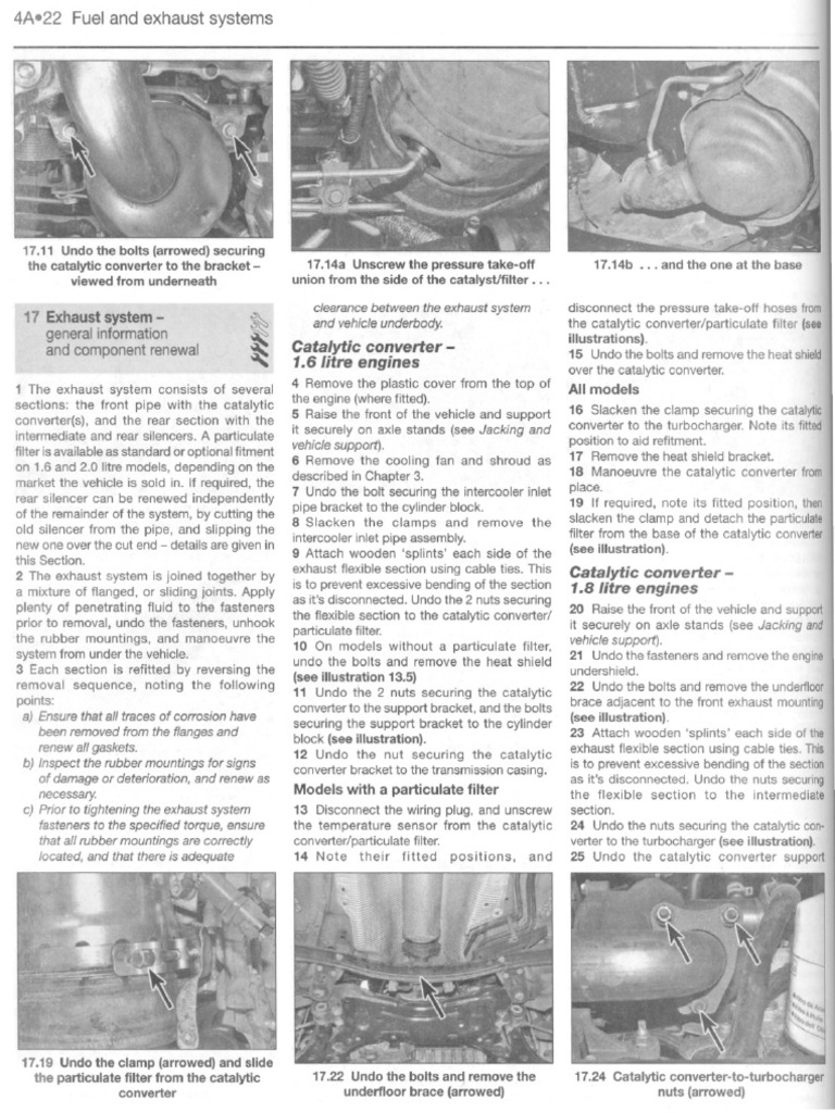 Ford Focus Diesel Manual 152 153 | PDF | Vehicle Parts | Automotive ...