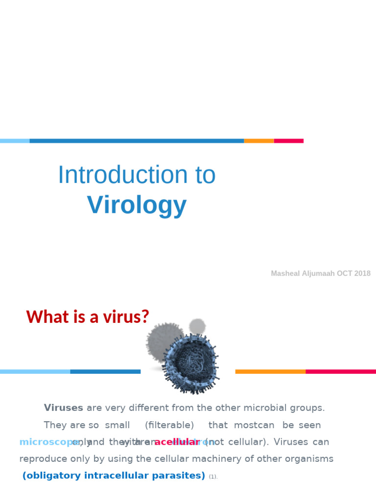Overview of virology | PDF | Virus | Virology