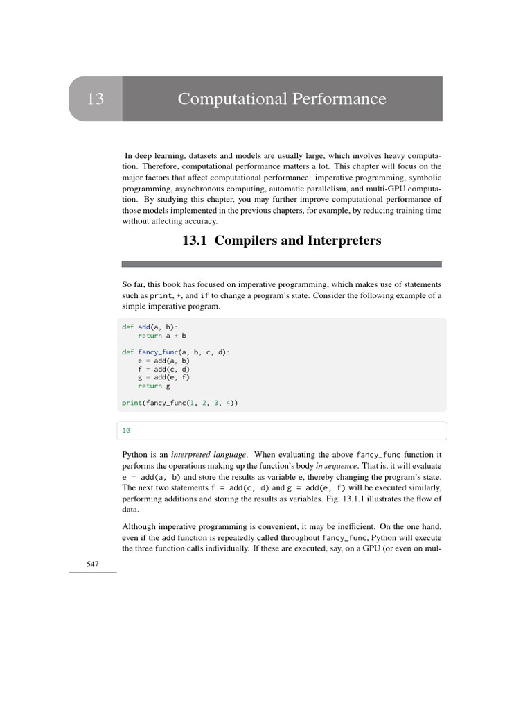 C13-Computational Performance | PDF | Cpu Cache | Solid State Drive