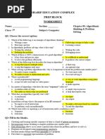 Class 8 HTML Practical Activities | PDF