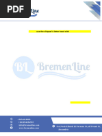 Telex Release Application | PDF