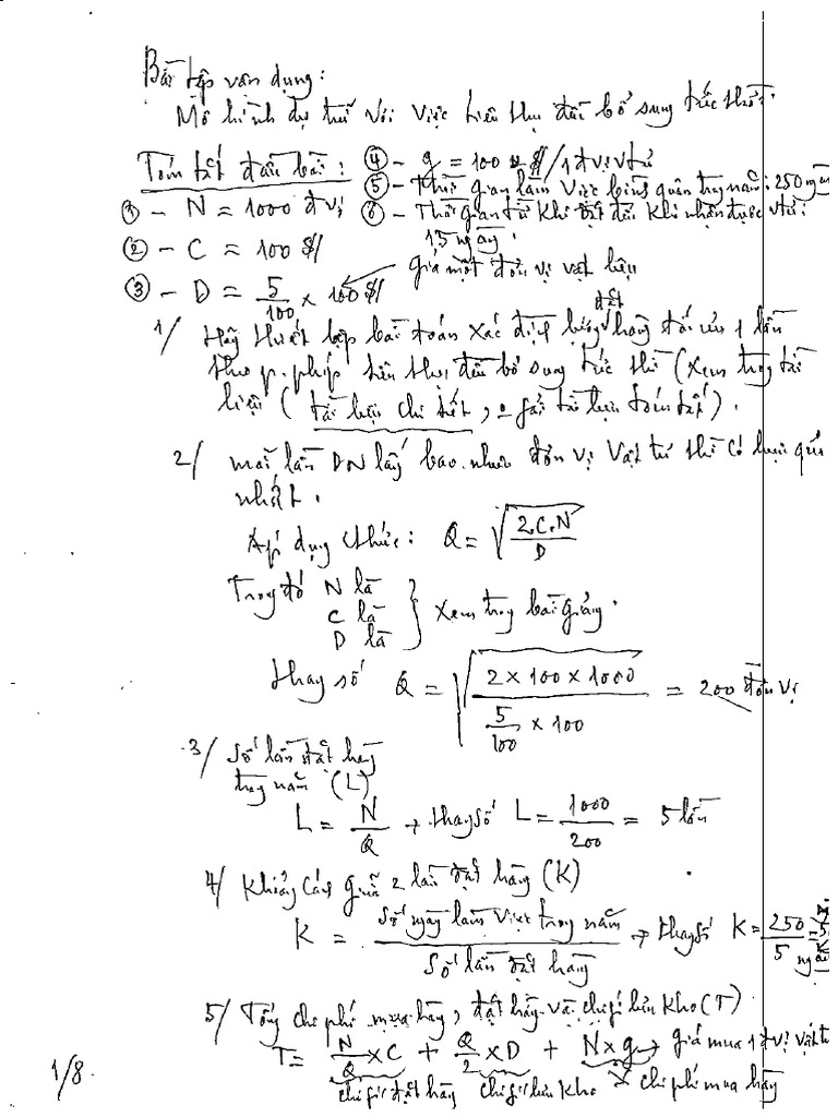 Bai Tap Van Dung 1 | PDF