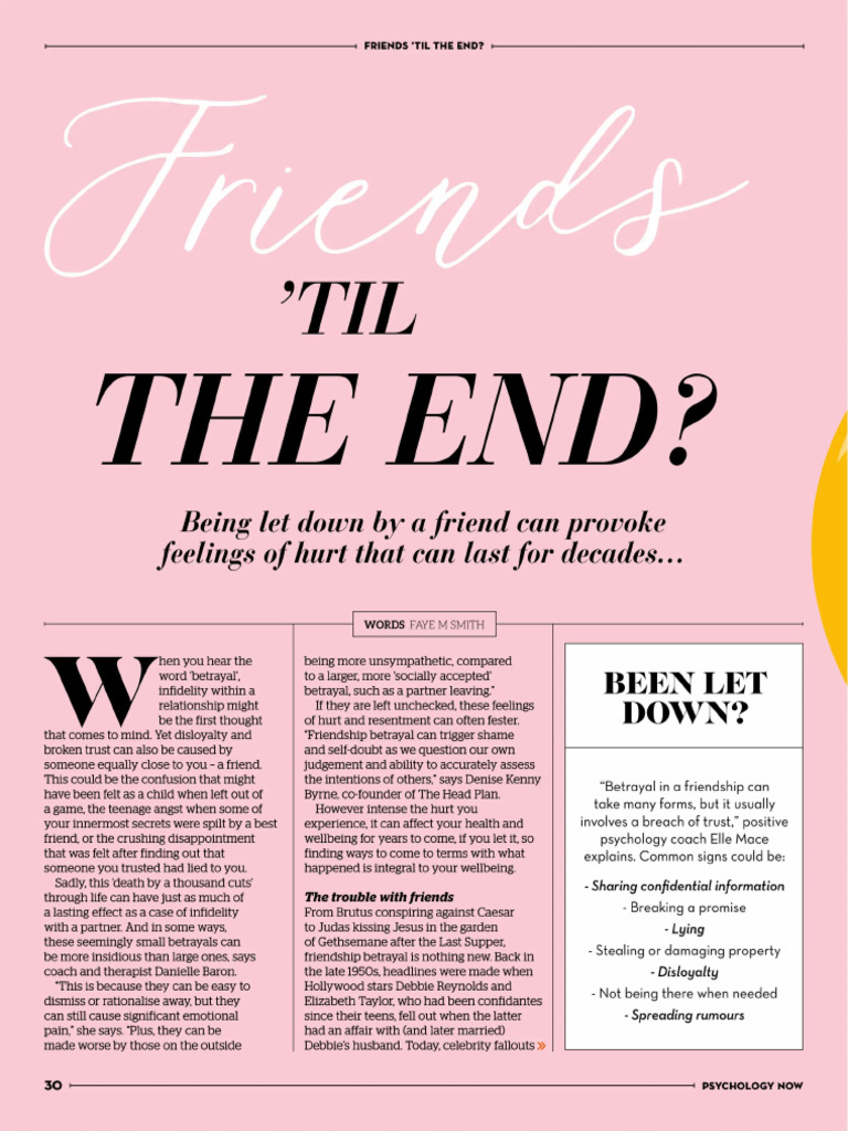 Friends Till The End | PDF