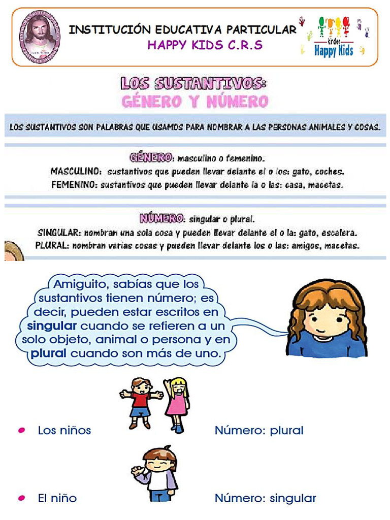NUMERO Y GENERO DEL SUSTANTIVO | PDF
