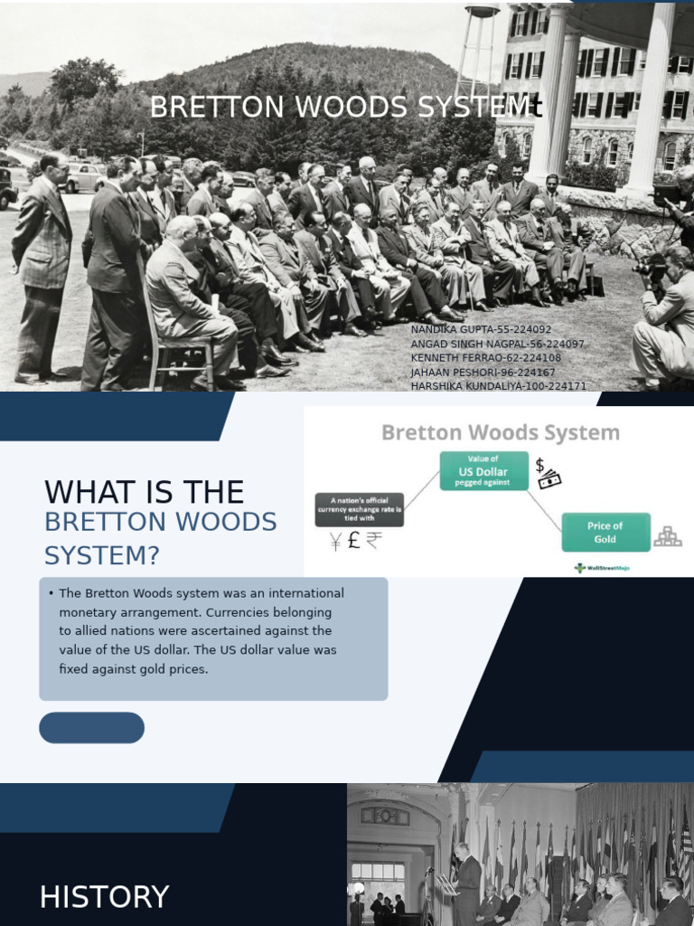 Bretton Woods: A Global Economic Shift | PDF | Bretton Woods System ...
