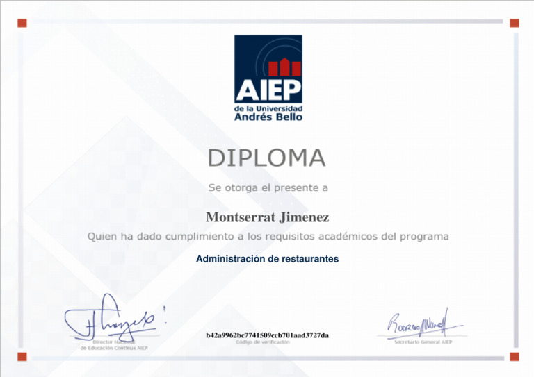Diploma Curso | PDF