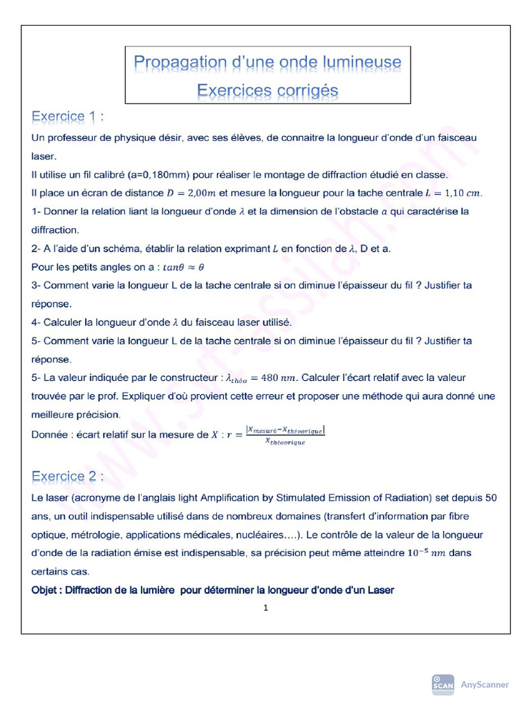 Corrigés de TD Ex1 de Jacques | PDF