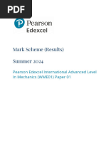January 2019 (IAL) MS - M1 Edexcel | PDF