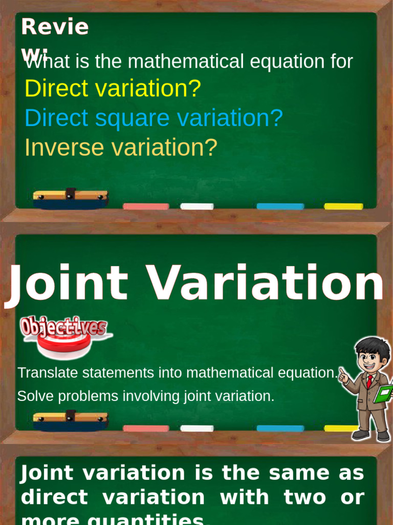 LESSON 4 Joint Variation | PDF | Mathematics
