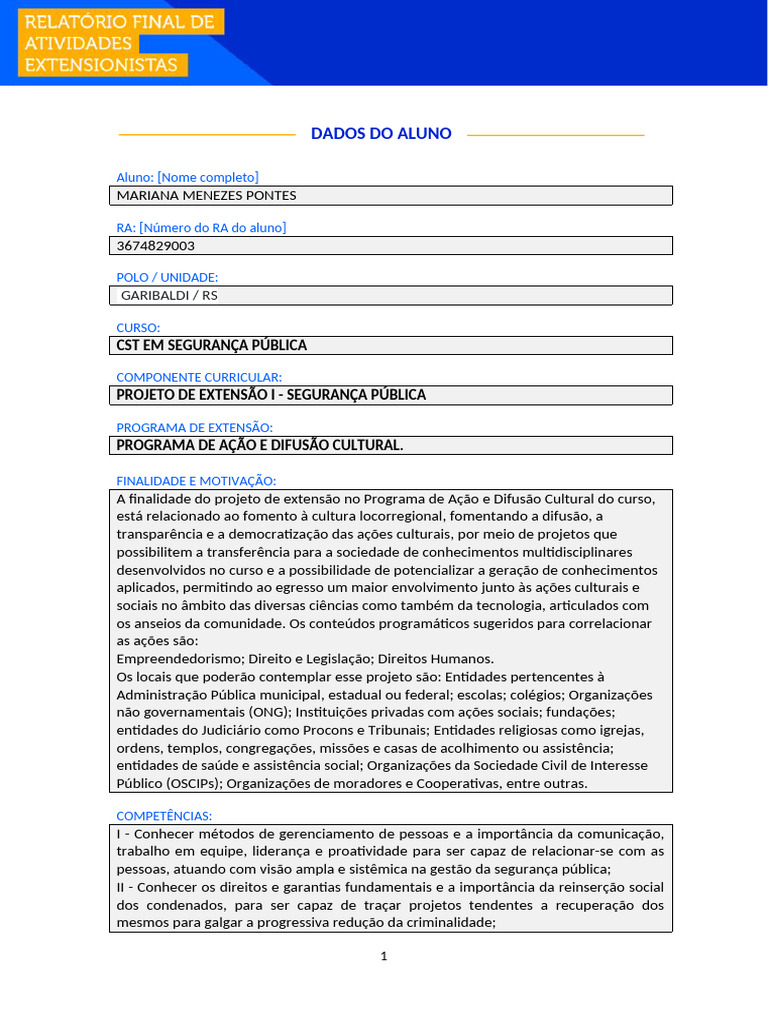 Projeto SEGURANÇA PÚBLICA | PDF | Sociologia | Organização não ... Projeto SEGURANÇA PÚBLICA | PDF | Sociologia | Organização não ...