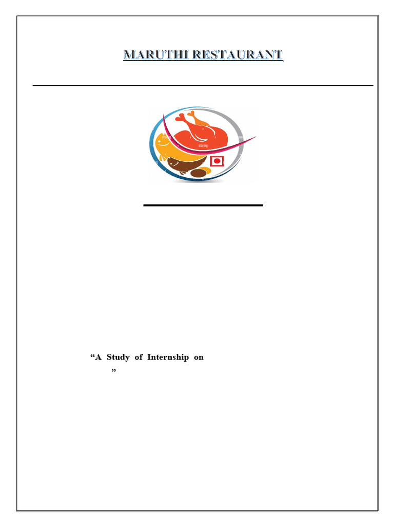 Maruthi Restaurant | PDF