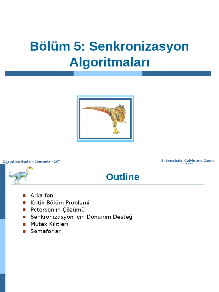 5 Synchronization Algorithms | PDF
