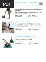 Theraband Exercise Program | PDF | Human Leg | Physical Therapy