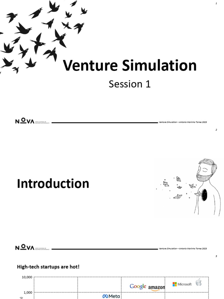 Venture Simulation 2324T1 - Session 1 | PDF | Venture Capital | Corporate Finance