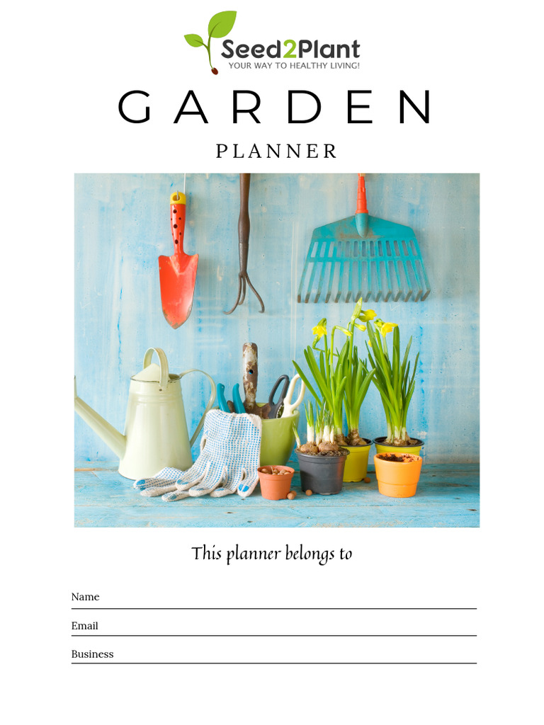 Seed2Plant Garden Planner | PDF | Crops | Plants