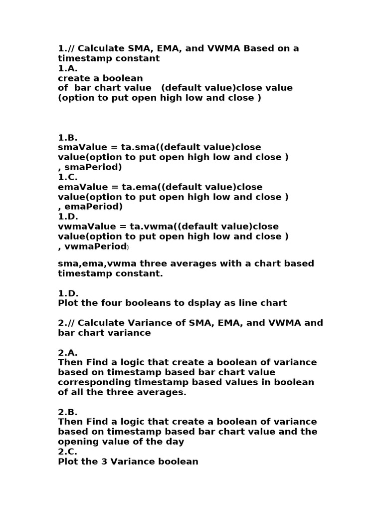 Calculate SMA | PDF | Science & Mathematics