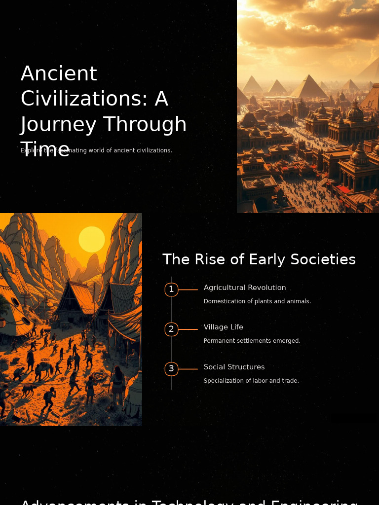 Ancient Civilizations A Journey Through Time 2 | PDF | Social Science