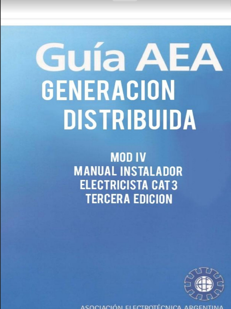 Guía AEA Generación Distribuida | PDF