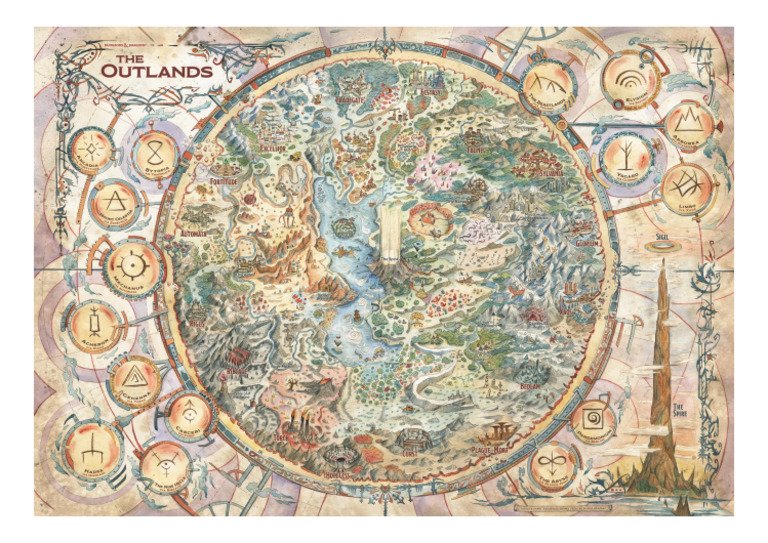 Outlands Poster Map | PDF