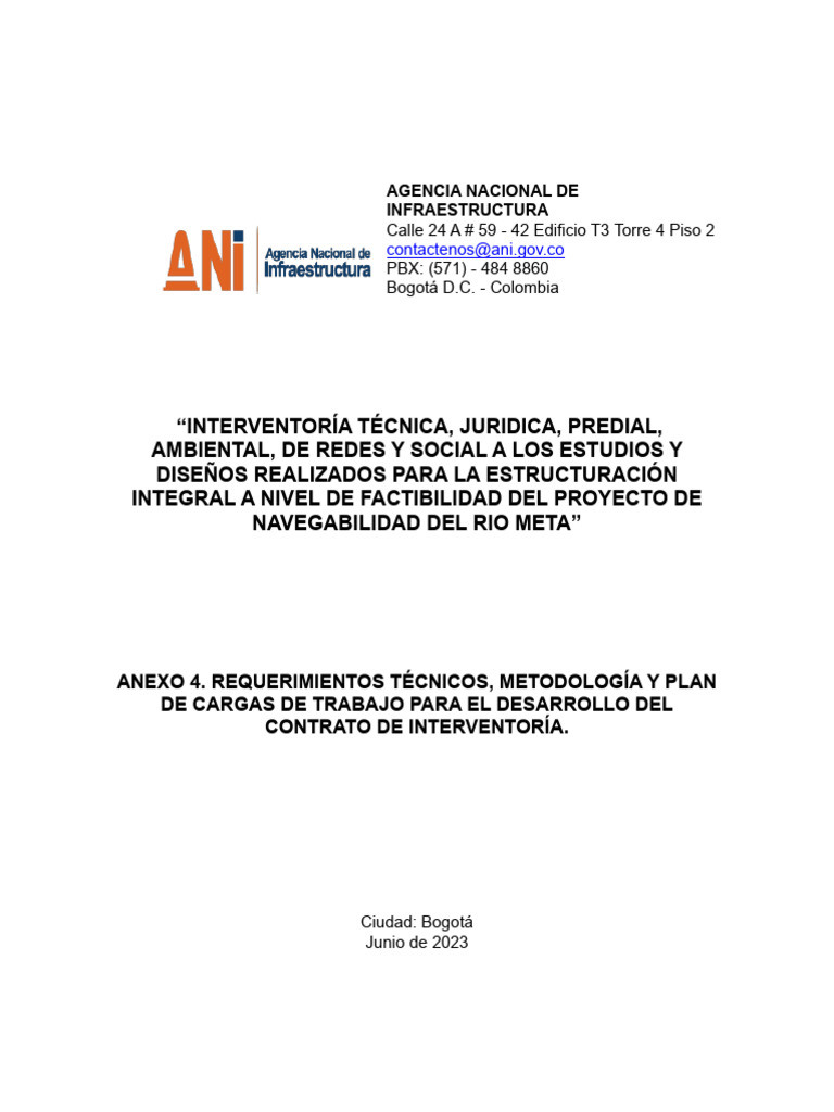 Anexo 4- Tecnico | PDF | Asociación público-privada | Infraestructura