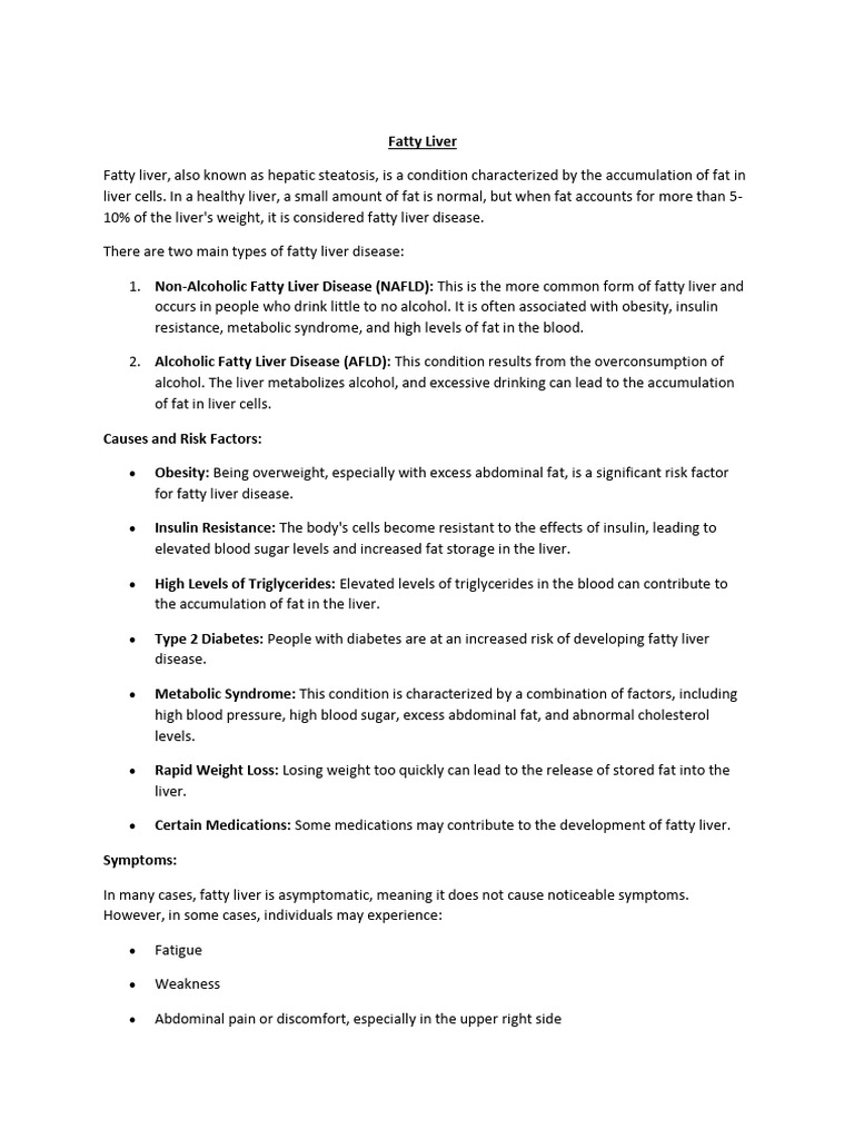 Fatty Liver With Hindi Whats App Script | PDF | Cirrhosis | Fat