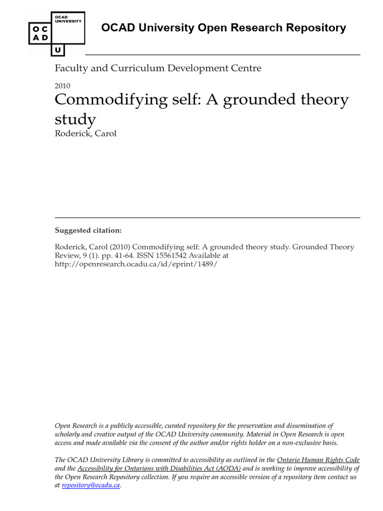 Commodifying Self: Student Pressures | PDF | Cognition | Psychology