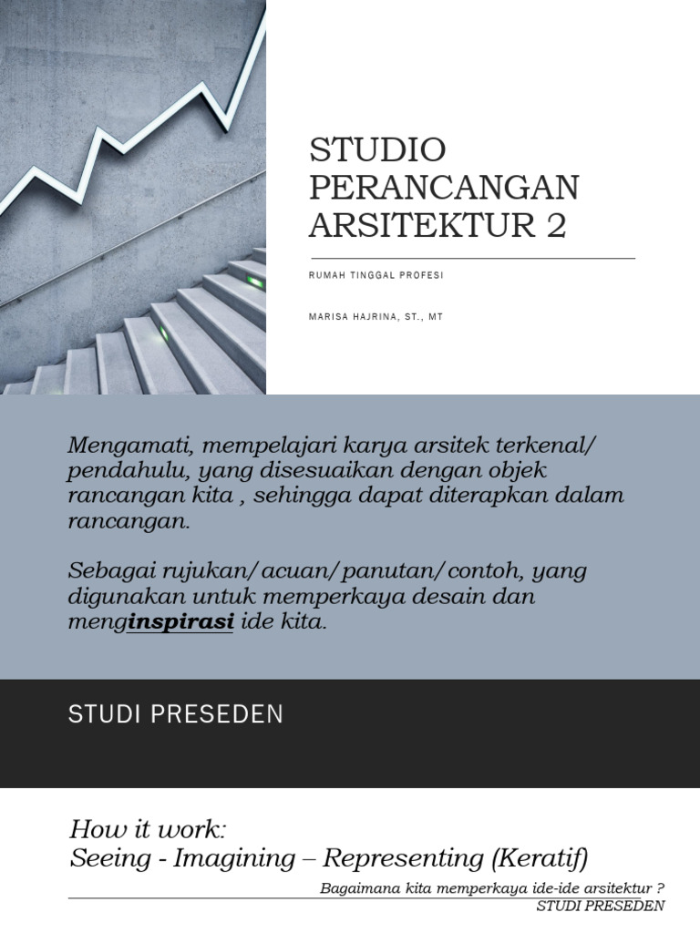 Studio Perancangan Arsitektur 2 | PDF