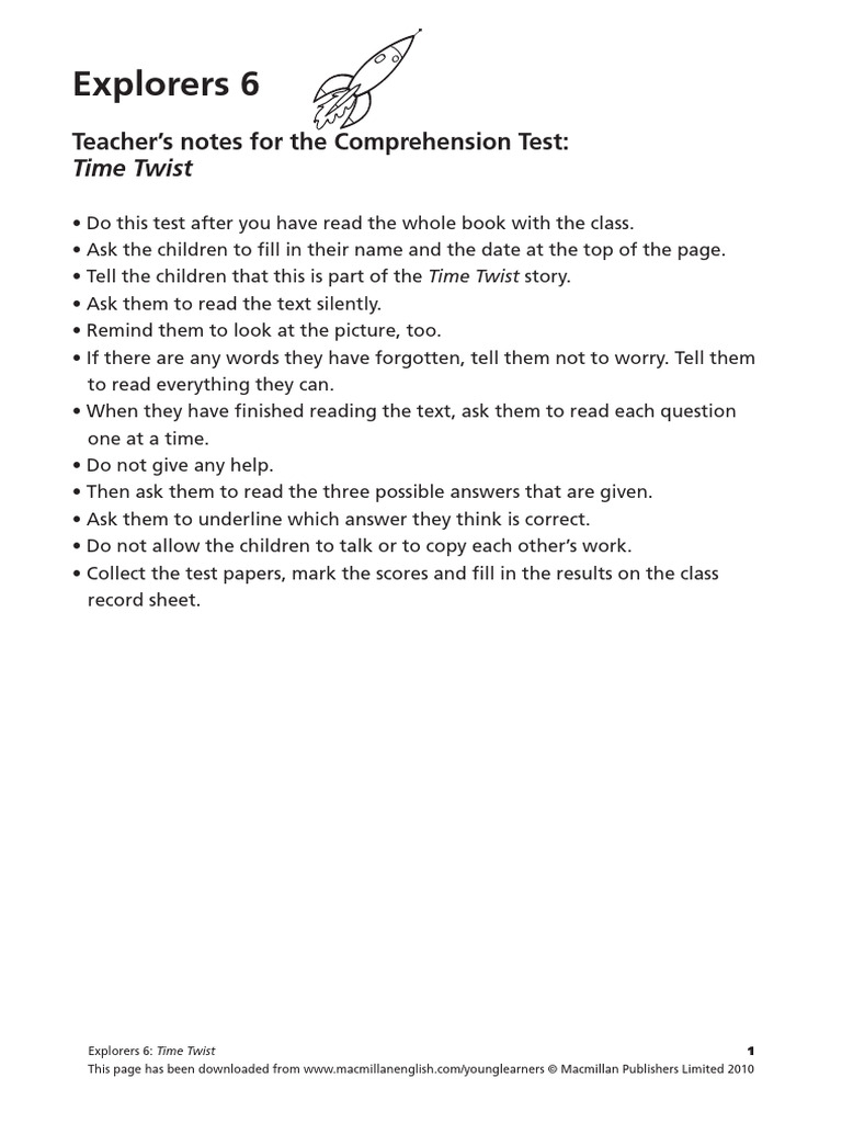 Time_Twist_Assessment_Pack | PDF