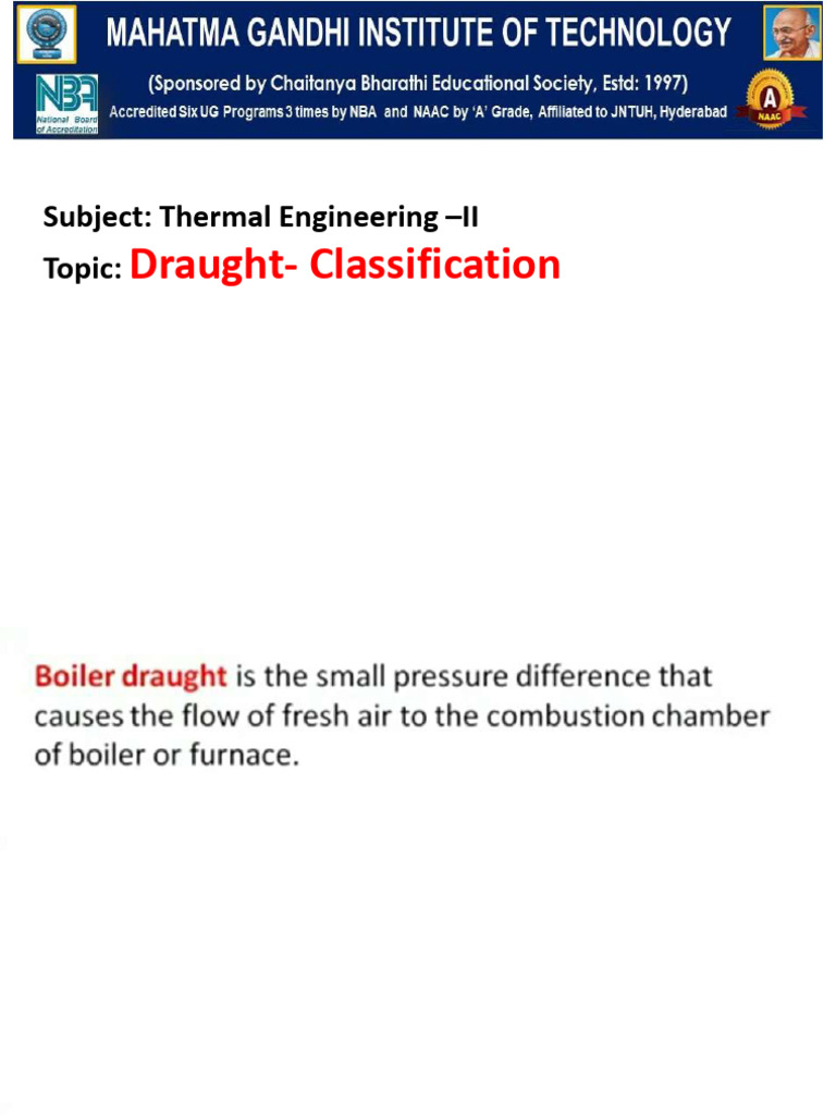 Draught Classifications - 4 | PDF