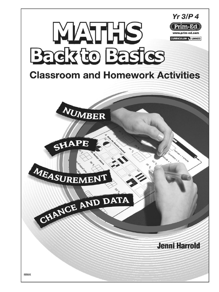 Maths Homework, Book C Back to Basics Activities for Class and Home | PDF