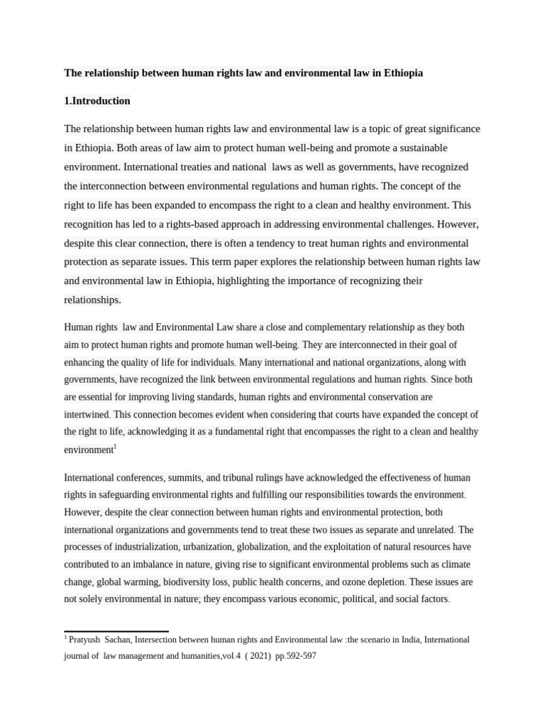 Final Environmental Law Ind - Ass. | PDF | Environmental Law | Environmental Protection