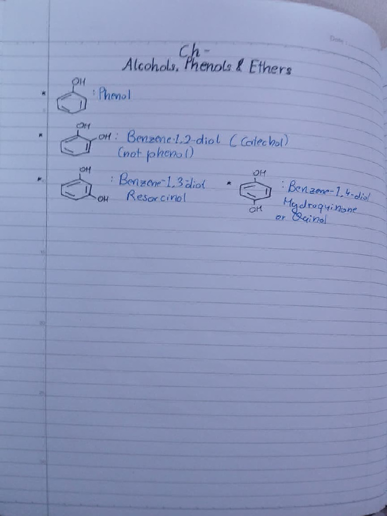 Alcohol Phenol | PDF | Organic Chemistry | Chemistry