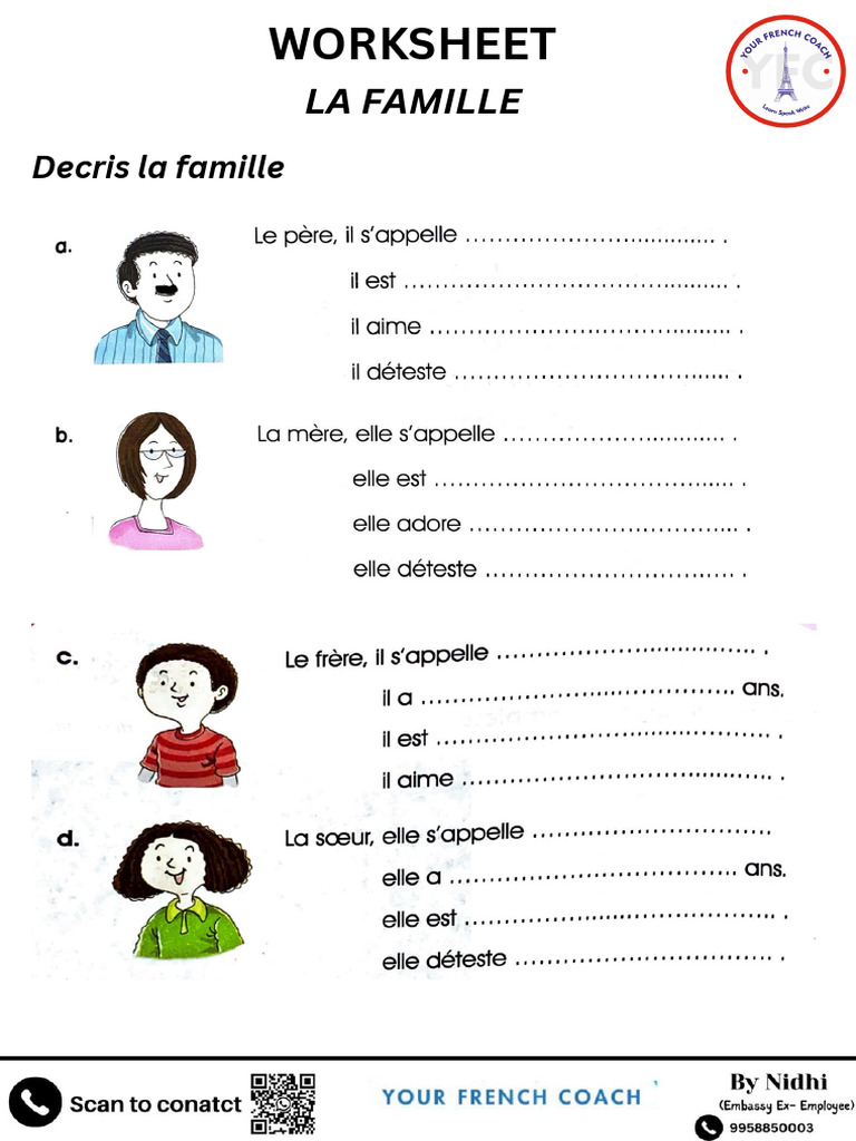 Decris La Famille | PDF