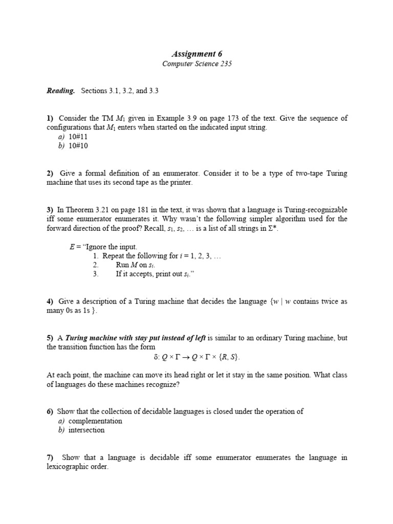 Assignment 6 Pdf 