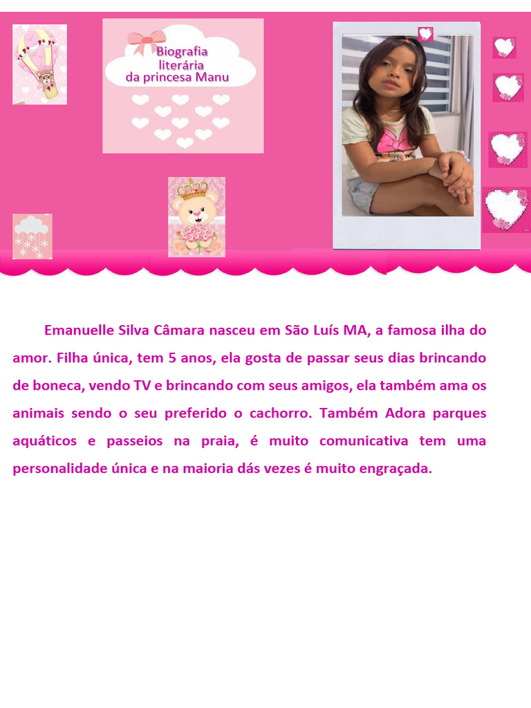 Emanuelle Silva Câmara Bigrafia | PDF