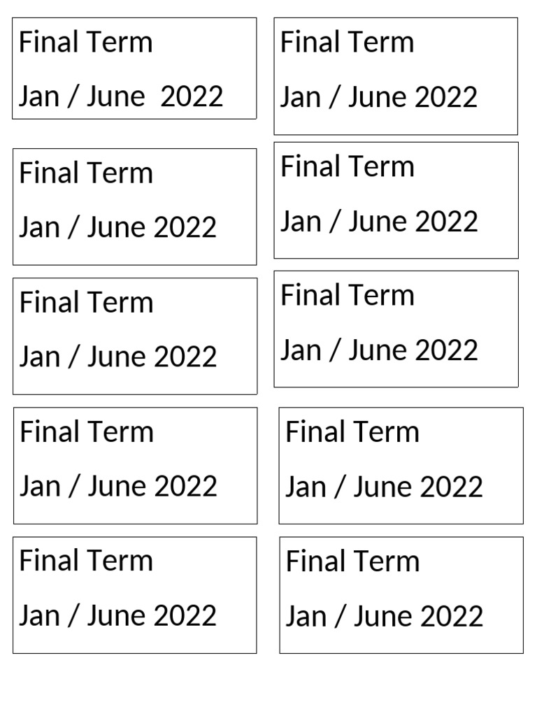 Final Term Tags | PDF | Finance & Money Management