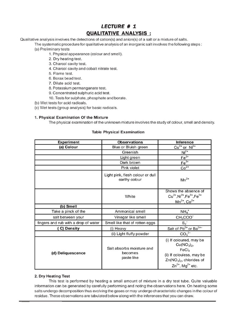 Qualitative Analysis | PDF