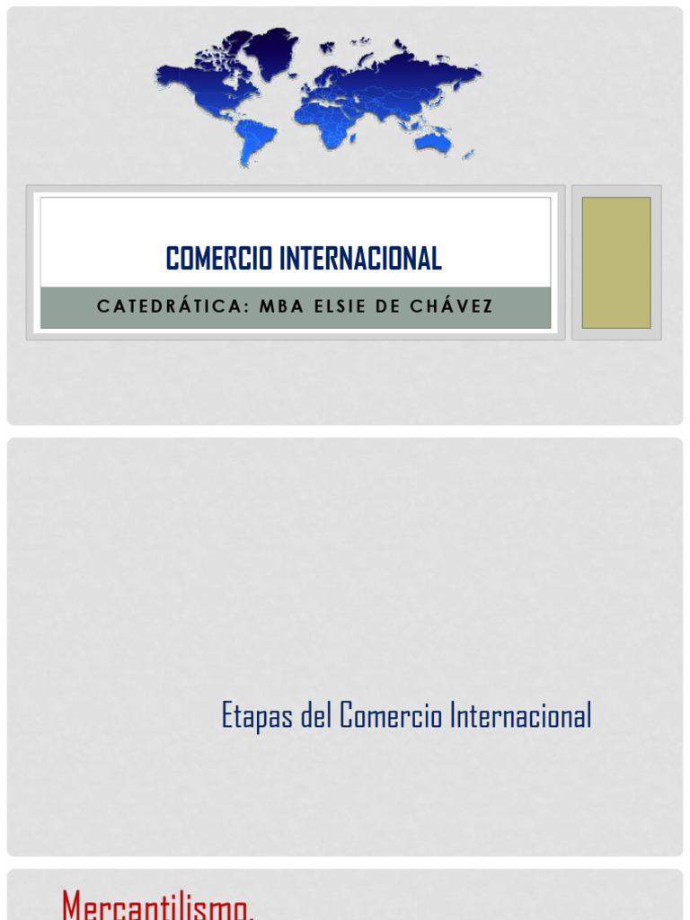 Presentacion Clases 3 y 4 Comercio Internacional Maneb GT-S 2024.xi | PDF | Acuerdo General ...