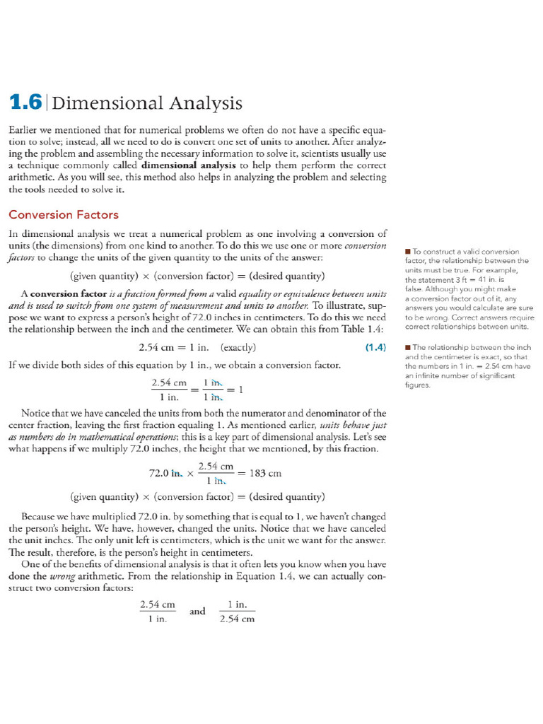 Dimensional Analysis | PDF