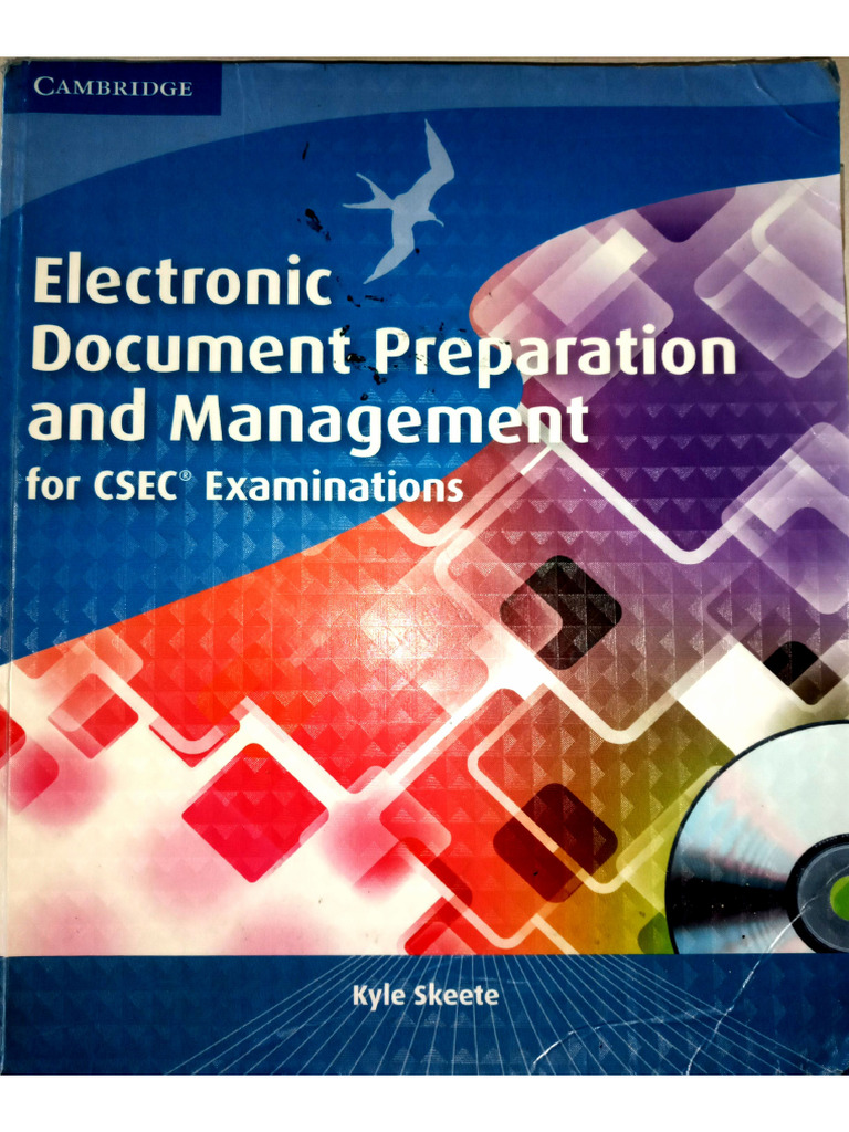 Edpm For Csec Cambridge Pdf 9003