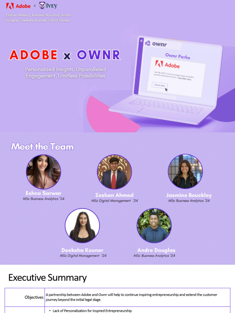 Finalist '23 Example 2 | PDF | Customer Experience | Marketing