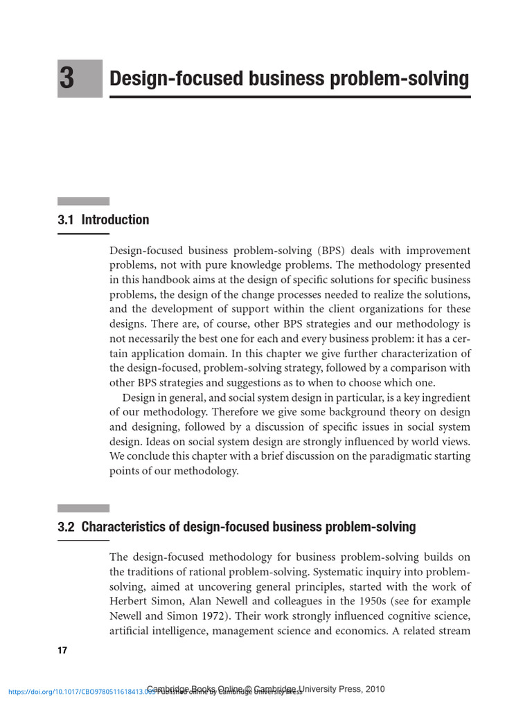 06.3 PP 17 32 Design-Focused Business Problem-Solving | PDF | Design | Methodology