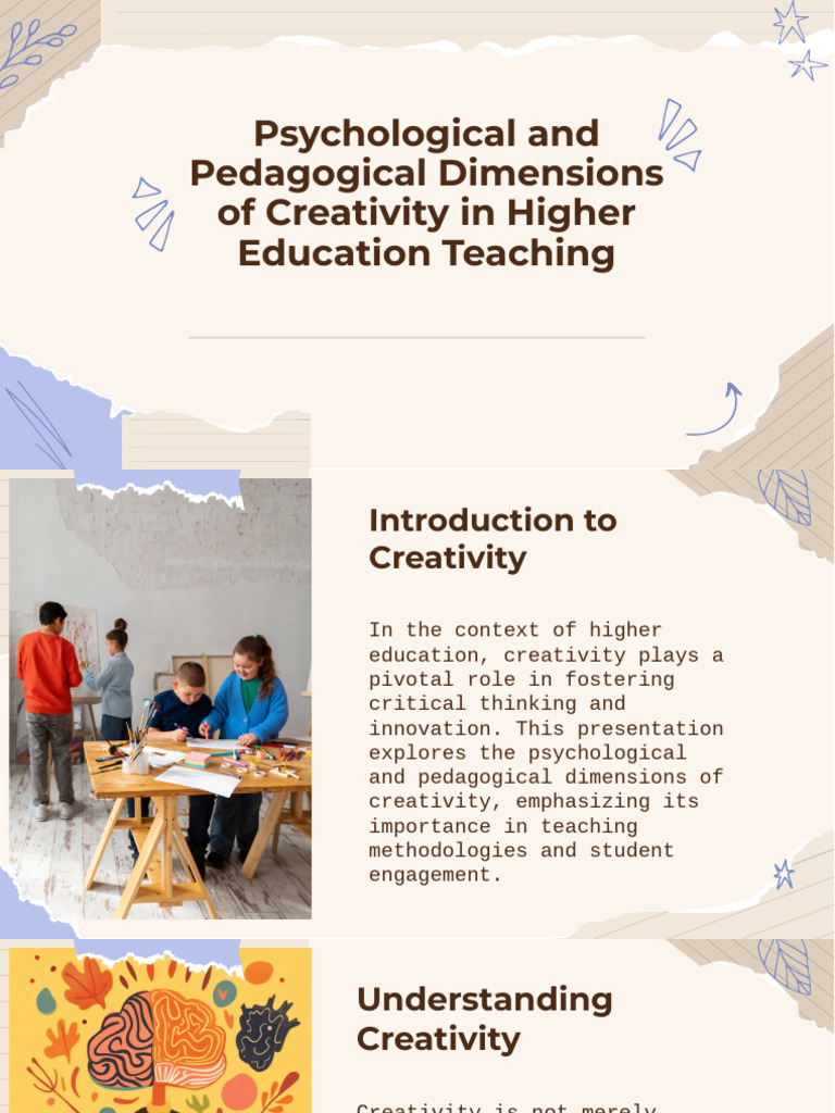 Slidesgo Exploring The Psychological and Pedagogical Dimensions of ...