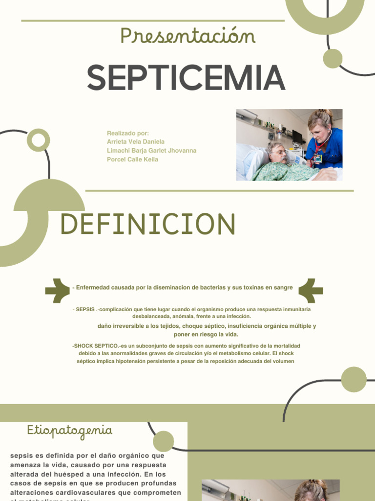 Etiopatogenia y Tratamiento de Sepsis | PDF | Septicemia | Sistema inmune